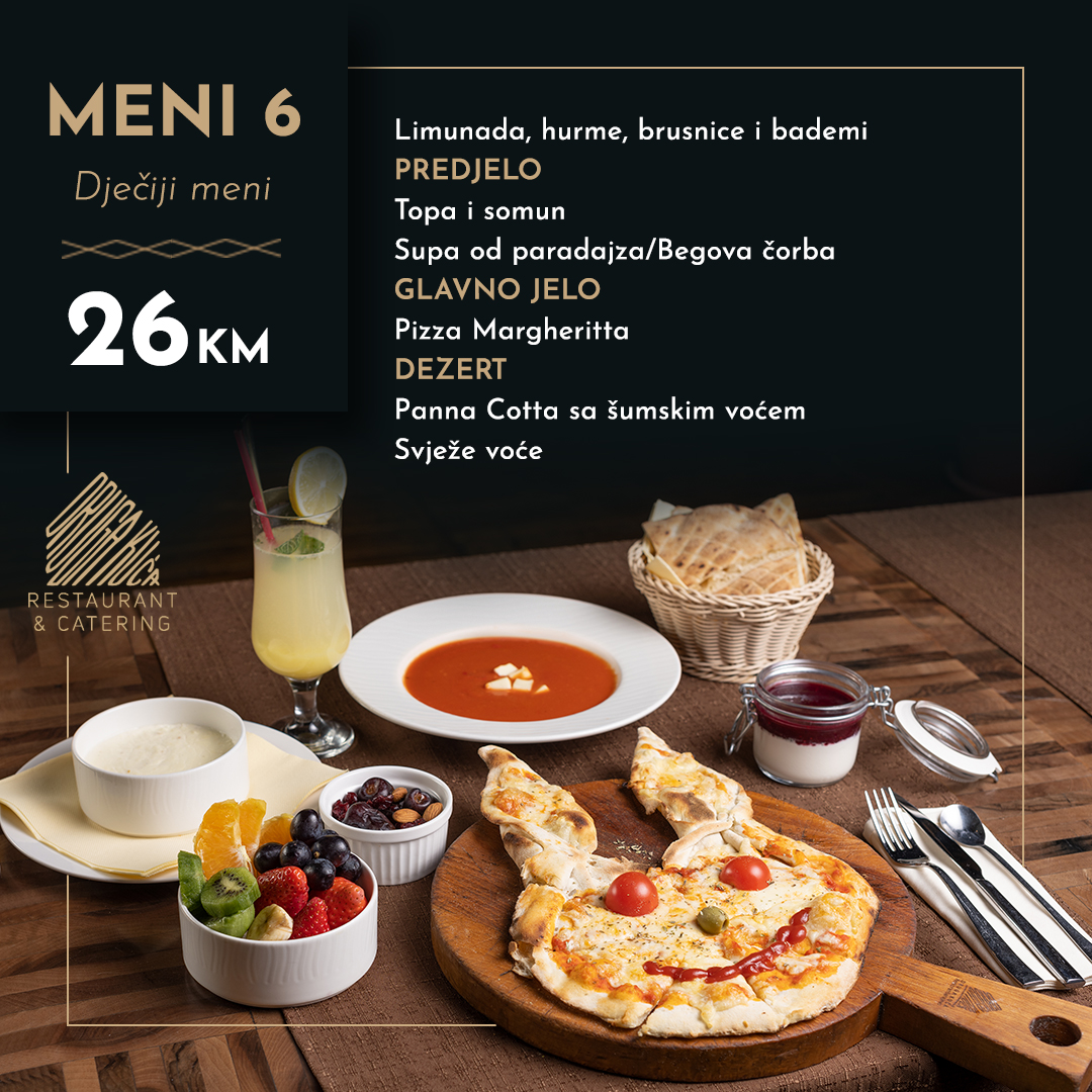 Specijalni iftarski meni 2022. - Druga kuća